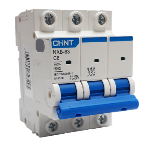 MINI BREAKER 3X60 RIEL CHINT | DOMO SYSTEMS DESIGN